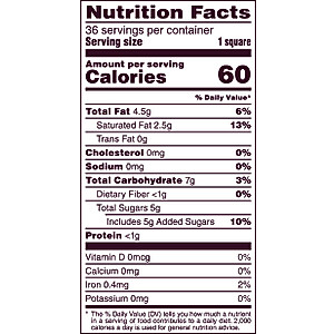 American Heritage Chocolate - 36 Artisanal Tasting Squares - 57% Cacao Dark Chocolate with a Hint of Vanilla, Orange, and Cinnamon