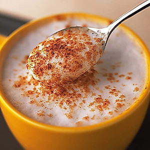 Long Handle Iced Tea Spoons, IQCWOOD 9-Inch Long Handle Tea Spoons, Coffee Spoon, Ice Cream Spoon, Stirrers Spoons, Stainless Steel Cocktail Stirring Spoons, Set of 4