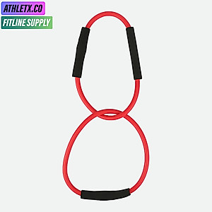 Barre Double Tube - Red Resistance Band - ATHLETX.CO