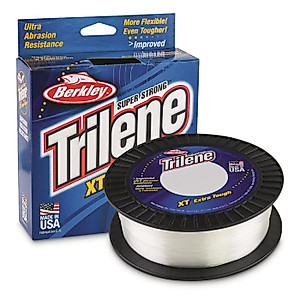 Berkley Trilene® XT®, Clear, 8lb | 3.6kg, 1000yd | 914m Monofilament Fishing Line, Suitable for Saltwater and Freshwater Environments