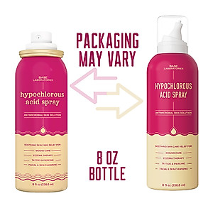 BASE LABORATORIES Hypochlorous Acid Spray for Face & Skin | 8 oz | Magic Facial Spray Daily Skin Repair Solution for Sensitive Skin, Redness, Irritations, Eczema, Acne. Hypochlrous HOCL Molecule Spray