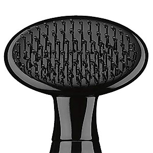 CONAIRPRO Dog & Cat Cat Soft Slicker Brush, Cat Brush for Shedding, Removes Tangles, Mats & Loose Hair, Soft Coated Pins for Gentle Brushing, Memory Gel Grip Handle