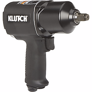 Klutch Air Impact Wrench - 1/2in. Drive, 4 CFM, 980 Ft.-Lbs. Torque