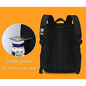 JUMO CYLY Insulated Cooler Bag Backpack soft Leakproof Lunch Backpack, 20 Can (Blue)