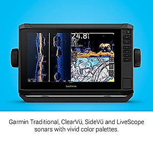 Garmin ECHOMAP UHD2 93sv with GT56 Transducer, 9" Touchscreen Chartplotter, Garmin Navionics+ U.S. Inland
