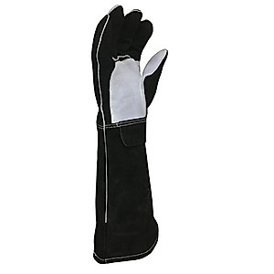 IronClad Stick Welder Premium Elkskin & Leather Welding Gloves (Small)