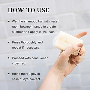 Davines DEDE Shampoo Bar, Delicate Daily Cleansing for All Hair Types, 100 g.