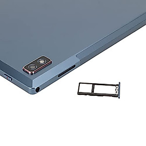 Reading Tablet, Dual Camera 10.1 Inch Tablet Blue for Business (US Plug)