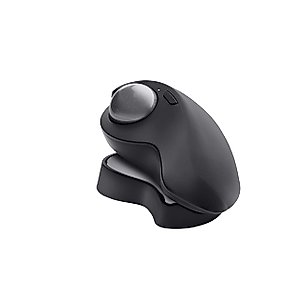 Logitech MX Ergo Plus Advanced Wireless Trackball for PC and MAC with Extra 10° Wedge
