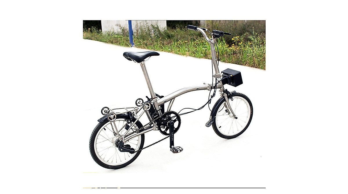 QYTEC Foldable Electric Titanium Bike - Comfort on the Go