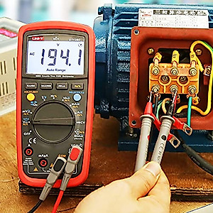 UNI-T UT139C Digital Multimeter Auto Range True RMS Meter Handheld Tester 6000 Count Voltmeter Temperature Test