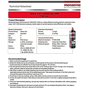 Menzerna Heavy Cut Compound 1000 1l