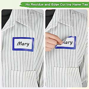 Pacific Mailer Name Tag Stickers Label Stickers Name Stickers for School Office Home Meeting [200 Labels, 3.5" x 2.25"]