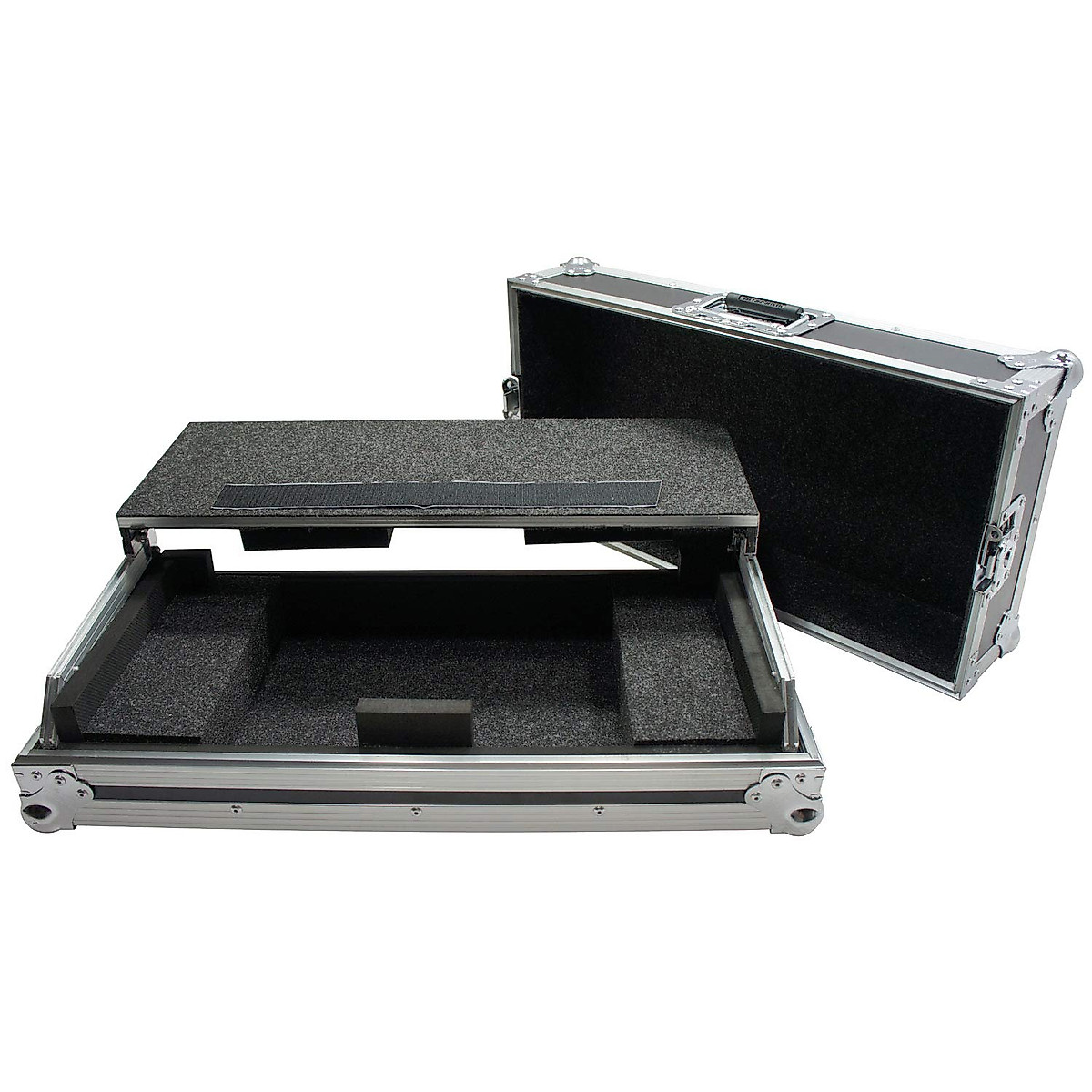 Harmony Audio HCMIXTRACKPRO3LT Flight Glide Laptop Stand DJ Case Compatible with Mixtrack Platinum