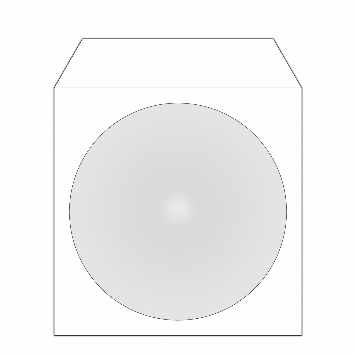 MEDIARANGE BOX62 1disques Case Optical Disk Cases Optical Drives (1, White, Paper White, 120 mm)