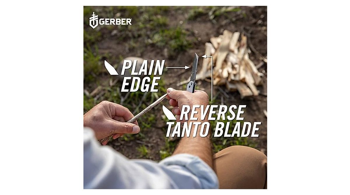 Gerber Gear Spire Folding Pocket Knife - EDC Tool