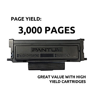 Pantum Genuine TL48X Black Toner Cartridge Work L2300DW, L2350DW M118DW M29DW L2710FDW Monochrome Laser Printer, High Yield, Yields up to 3,000 Pages