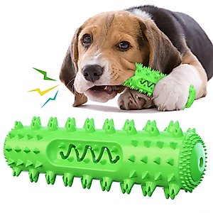 Nico's Friends Interactive Dental Toy for Dogs – Squeaky Puzzle to Clean Teeth and Promote Oral Health – Perfect for Small, Medium, and Large Breeds.