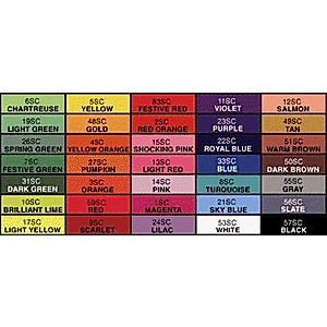 Pacon 12183SC Tru-Ray Paper, Orange, 12 X 18 in.