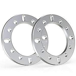MZS Wheel Spacers, 1/2" Thick 4x137 4x156 ATV UTV Flat Wheel Accessories Parts fit 4 lug SxS 4x4 Off-Road Vehicles with Hub Bore 115mm