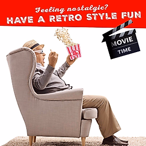 Popcorn Container Beautifully Decorated Popcorn Bowl 2 Pack