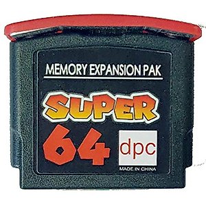Nintendo 64 - Memory Card - 4MB RAM Expansion Jumper Pack (Third Party) N64