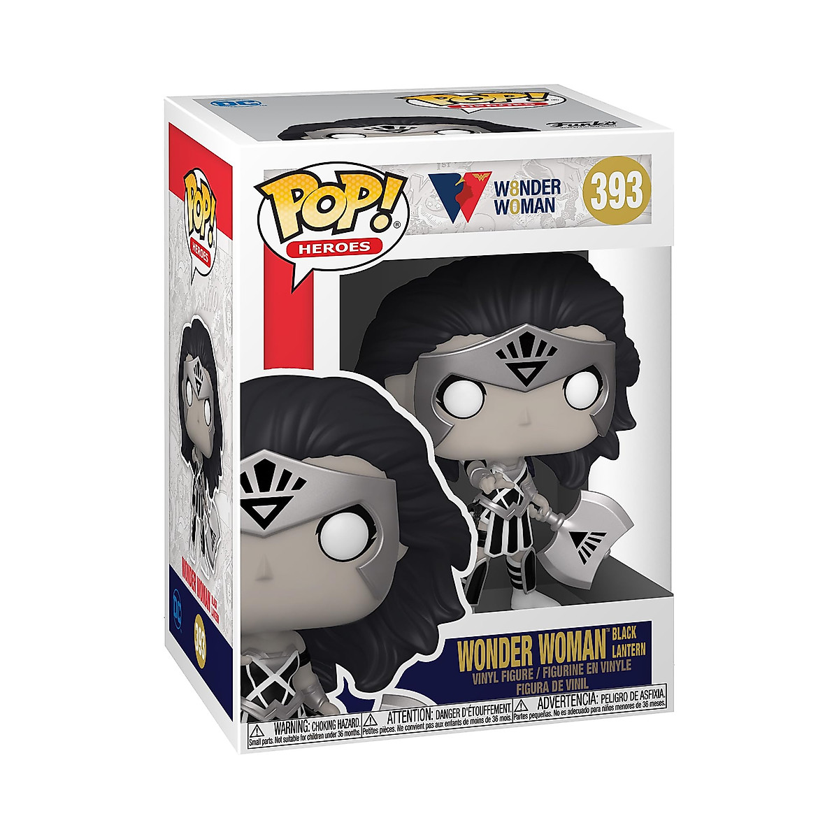 Funko POP Heroes: DC Comics, Wonder Woman 80th - Black Lantern Wonder Woman, Multicolor (54977)