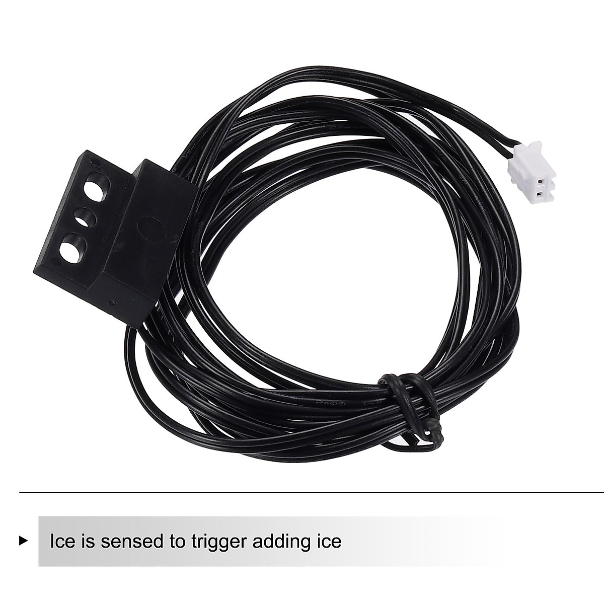 MECCANIXITY Ice Full Switch Sensor for Ice Maker Magnet Door Panel Switch 200cm Line Length Black