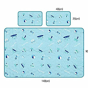 Hanil Cool Gel Mattress Bed Pad Cooling Topper Fabric Washing Patten for Summer (Double)