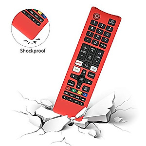 [3 Pcs] Protective Cover for Samsung TV Remote, Silicone Protective Case Compatible with Samsung Smart TV Remote BN59-01301A Bn59-01315A Bn59-01199F [Light Weight/Anti Slip/Shock Proof/Glowing]