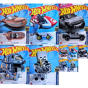 Hot Wheels HW Screen Time 5 Car Bundle Set Version 2
