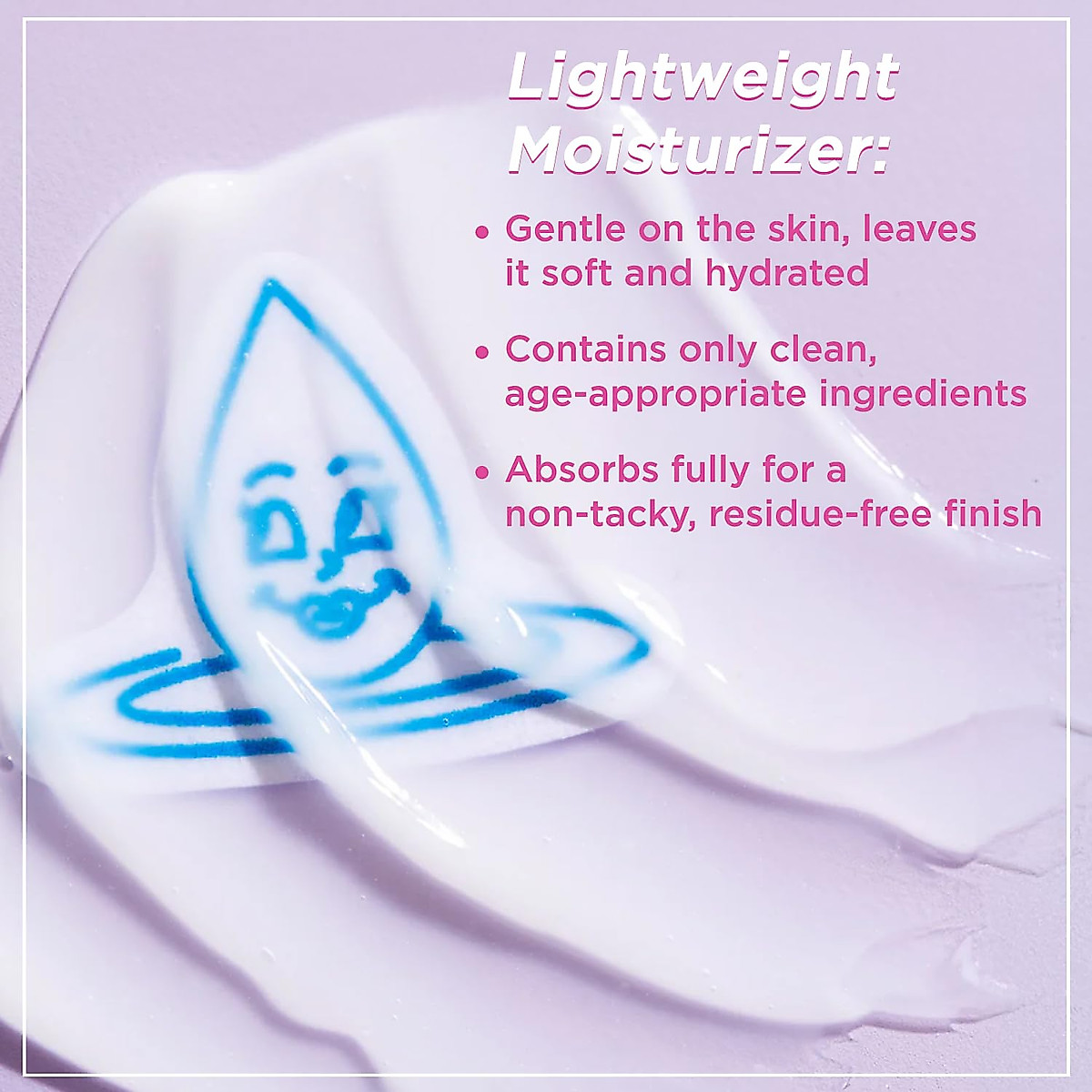 Petite 'N Pretty 9021-GLOW! Fresh Start Lightweight Moisturizer for Kids, Tweens & Teens - Contains Anti-Blue Light & Anti-Pollution Complexes