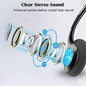 Hongzan Kids Headphones Bulk 10 Pack for School Students Children Teen Boys Girls, Wholesale Disposable Headphones Classroom Earphones(Black)