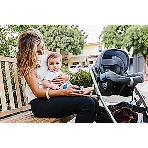 MESA Infant Car Seat - Bryce (White and Grey Marl) + MESA Base