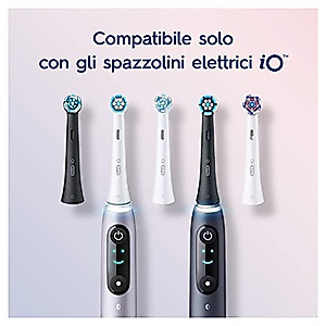 Oral-B iO Gentle Care Replacement Brush Heads for Electric Toothbrush for Gentle Cleaning on Sensitive Areas and Healthier Gums, White