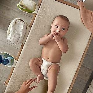 lulumoon Baby Changing Pad Cover: Muslin Diaper Changing Table Pad Cover - Changing Pad Sheets for Girls Boys