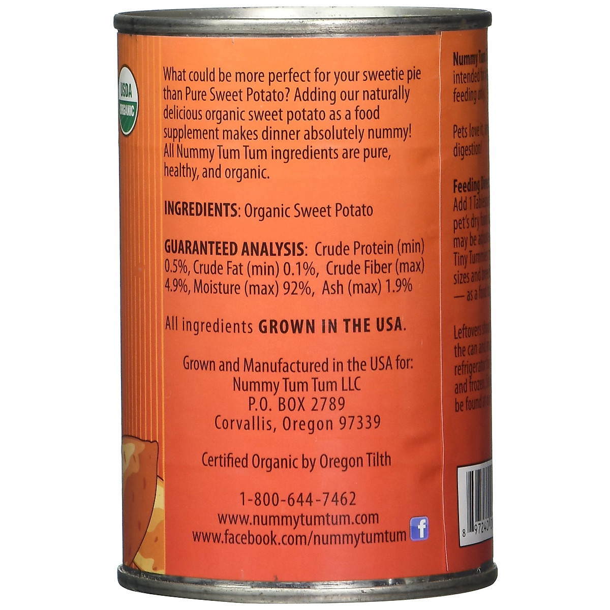 Nummy Tum Tum Pure Sweet Potato Can Dog Food Case