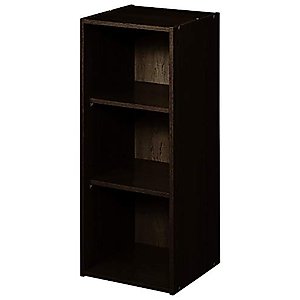 ClosetMaid 8985 Stackable 3-Shelf Organizer, Espresso