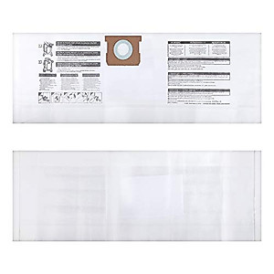 KEEPOW 9 Pack Shop Vacuum Bag Replacement Compatible with Vacmaster 5 to 6 Gallon Wet Dry Vacuum, Part # VDBS