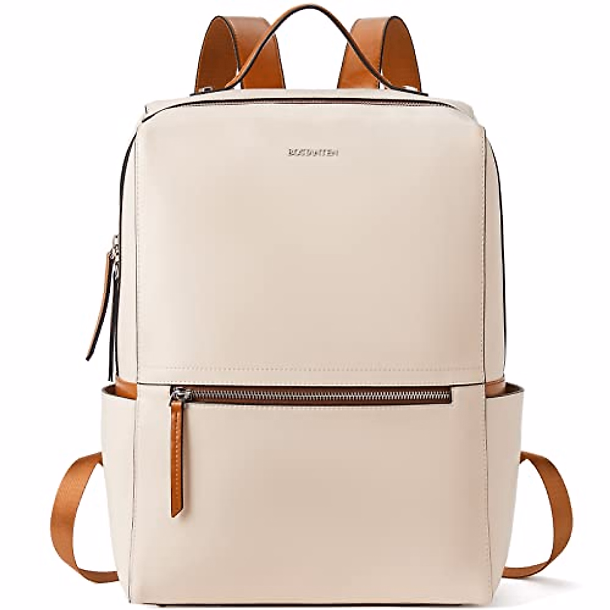 BOSTANTEN Genuine Leather Backpack Purse for Women Fashion Backpack Casual College Shoulder Bag Travel Backpack