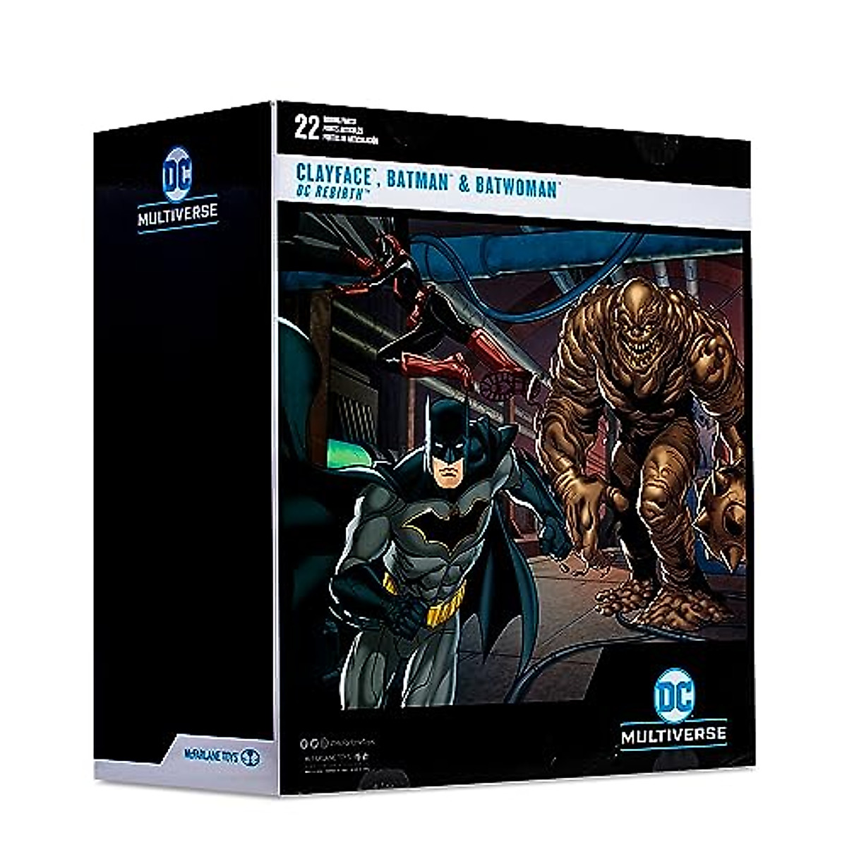 McFarlane Toys - DC Multiverse Clayface Batman & Batwoman 3pk, Gold Label, Amazon Exclusive