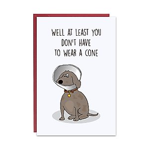 Ithmahco Funny Get Well Cards, Get Well Soon Gifts For Women, Feel Better Gifts For Women, Thinking of You Gifts, Humor Speedy Surgery Recovery Card for Him Her Friends Mother