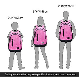 rickyh style School Backpack Travel Bag for Men & Women Lightweight College Back Pack with Laptop Compartmen