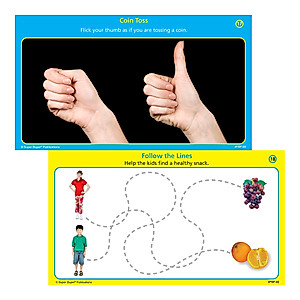 Super Duper Publications | Photo Fine Motor Activities Fun Deck Flash Cards | Educational Learning Resource for Children