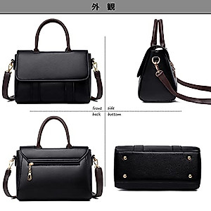 FSD.WG Small Quilted Crossbody Bag,Leather Ladies Shoulder Purses, Classic Satchel Handbag,Phone Wallet Purse for Women