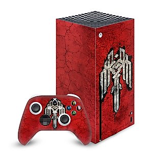 Head Case Designs Officially Licensed EA Bioware Dragon Age Kirkwall Symbol Heraldry Vinyl Sticker Gaming Skin Decal Cover Compatible With Xbox Series X Console and Controller Bundle