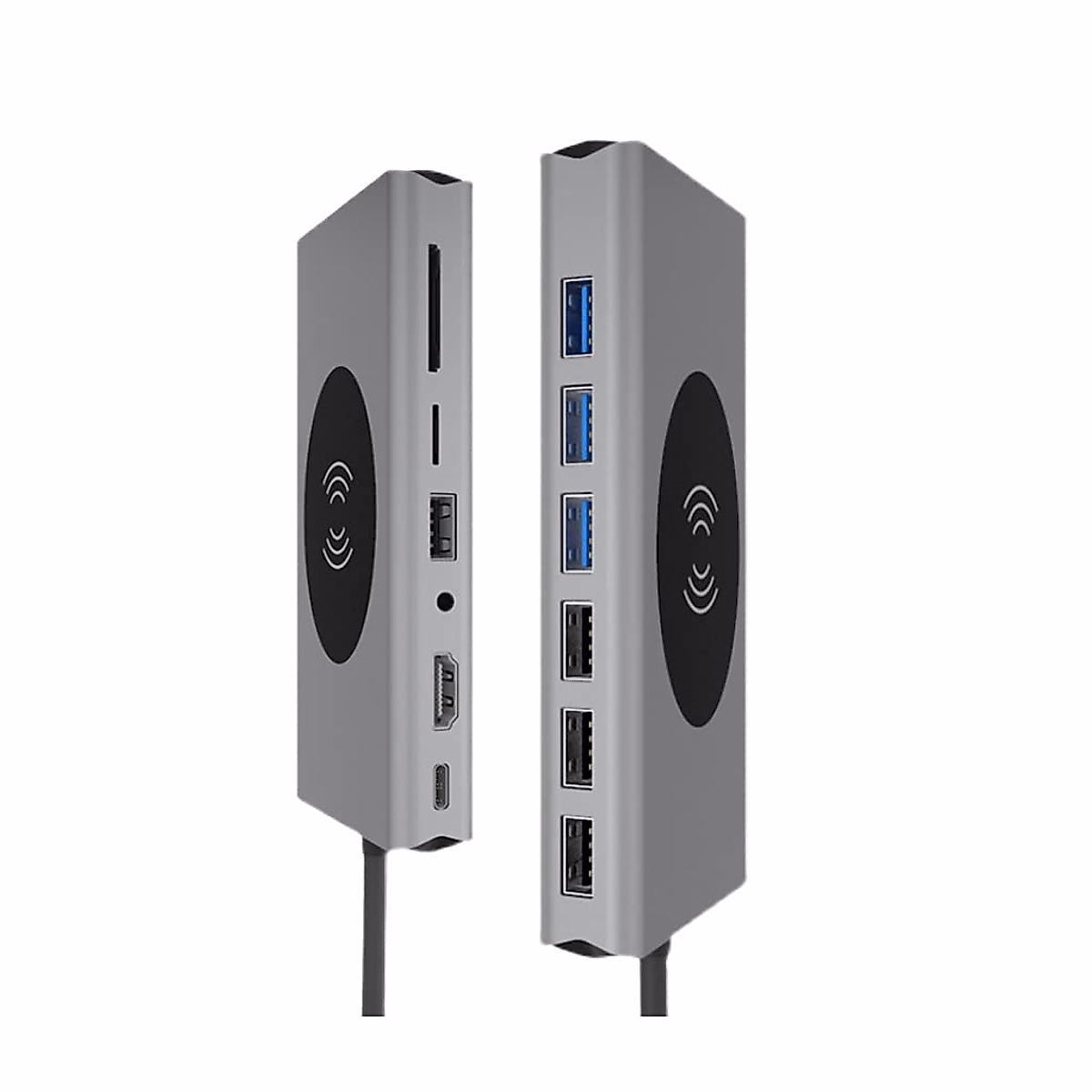 SXYLTNX USB Type C Hub USB 3.0 Type-C Hub to HDMI Adapter 4K Thunderbolt 5 USB C Hub with TF SD Reader Slot PD