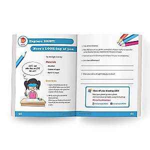 Know Yourself - The Five Senses: Adventure 1, Human Anatomy for Kids, Best Interactive Activity Workbook to Teach How Your Body Works, STEM & STEAM, Ages 8-12 (Systems of the Body)