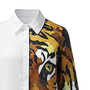 Oversized T Shirts for Women for Gym,T-Shirt Top for Women Button Party Loose Fashion Top T Shirt Two Pack