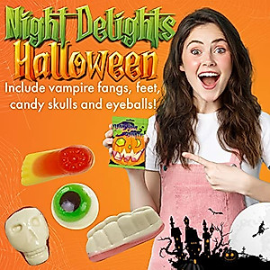 Fusion Select 3 Packs Halloween Eyeball Gummy Candy Spooky Gummies Candy Food Snacks - Creepy Party Bag Favors For Trick Or Treat - Scary Novelty Chewy Bites